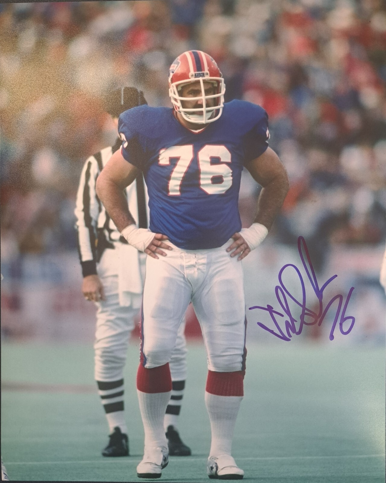 Fred Smerlas Buffalo Bills Signed 8x10 Pic Autograph Photo | eBay