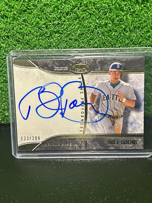 2016 Tier One Brett Boone Prime Performers Auto Autograph 033/299 ...