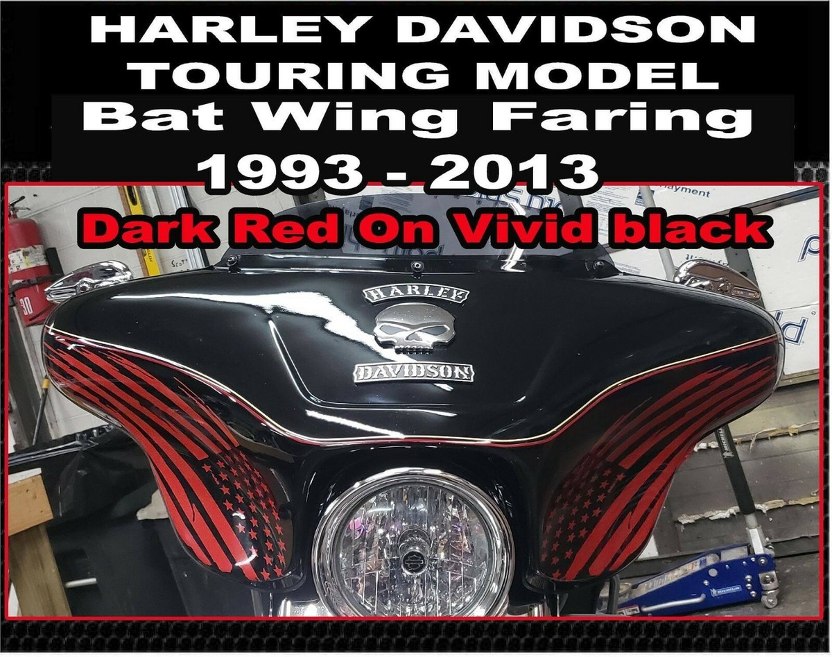 Harley Davidson Batwing Fairing Decals