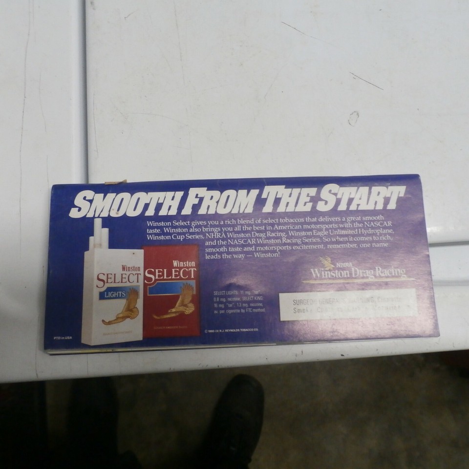 NHRA 1994 RULE BOOK Drag Racing Rules NATIONAL HOT ROD ASSOCIATION All ...