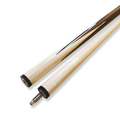 Pool Cues 19-21 oz 2-Piece 58 Inch House Bar Billiard Cue Sticks 13mm ...