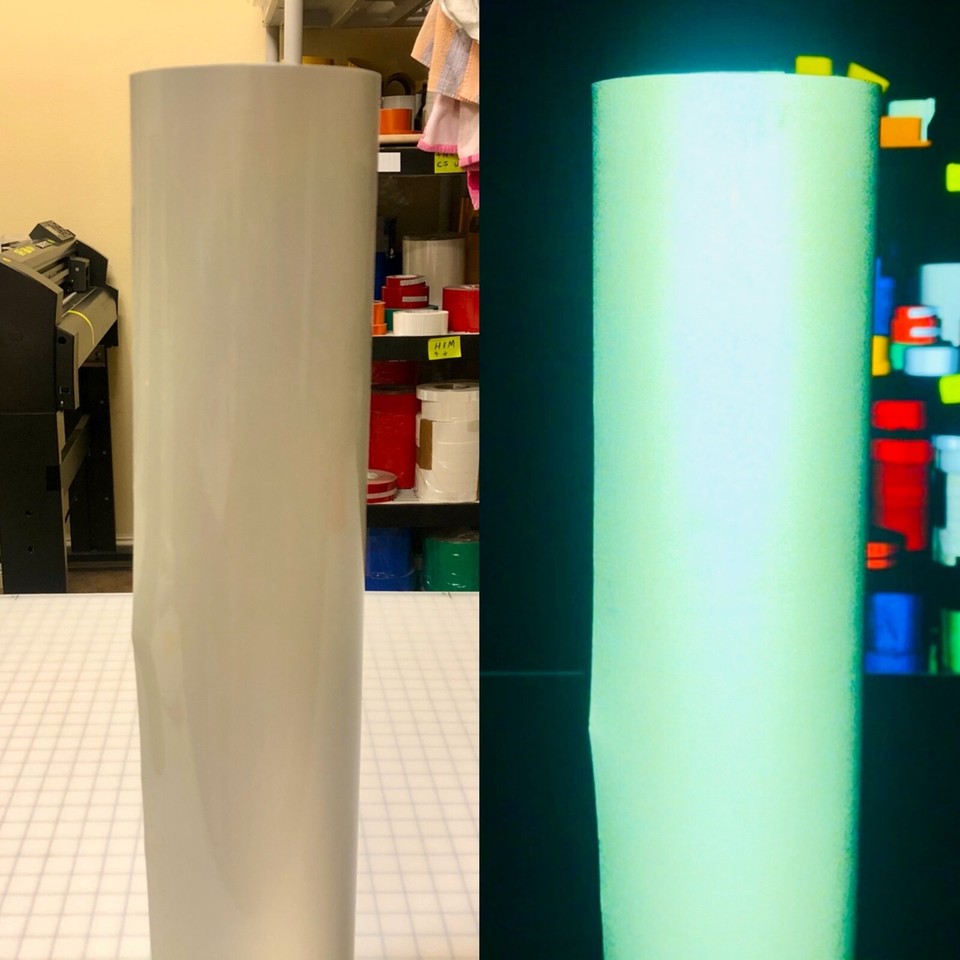 Reflective Shadow Chevron Black/White Ghost Decal Oralite RA Engineer ...