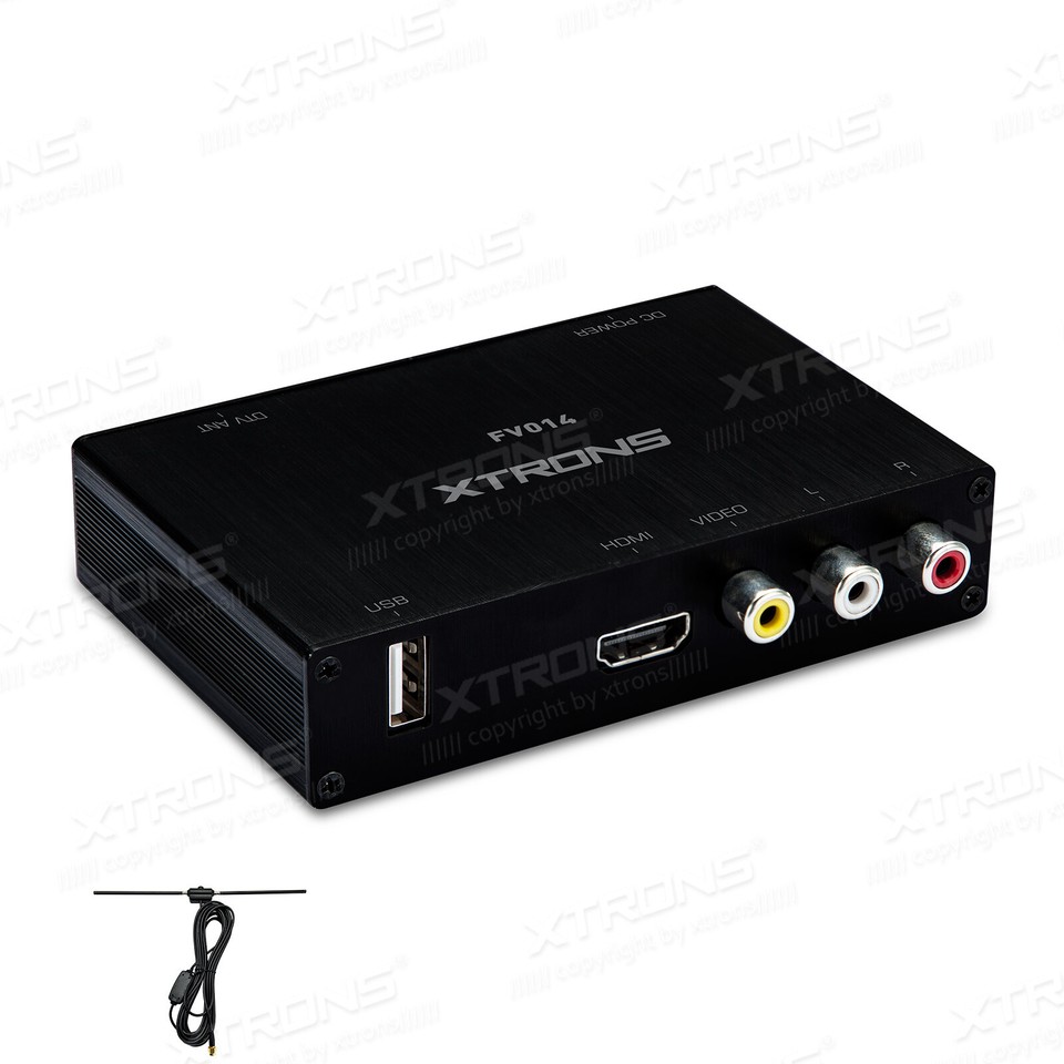 Car DVB-T2 DVB-T Freeview HDMI Digital DTV Receiver TV Box Tuner H.265 ...