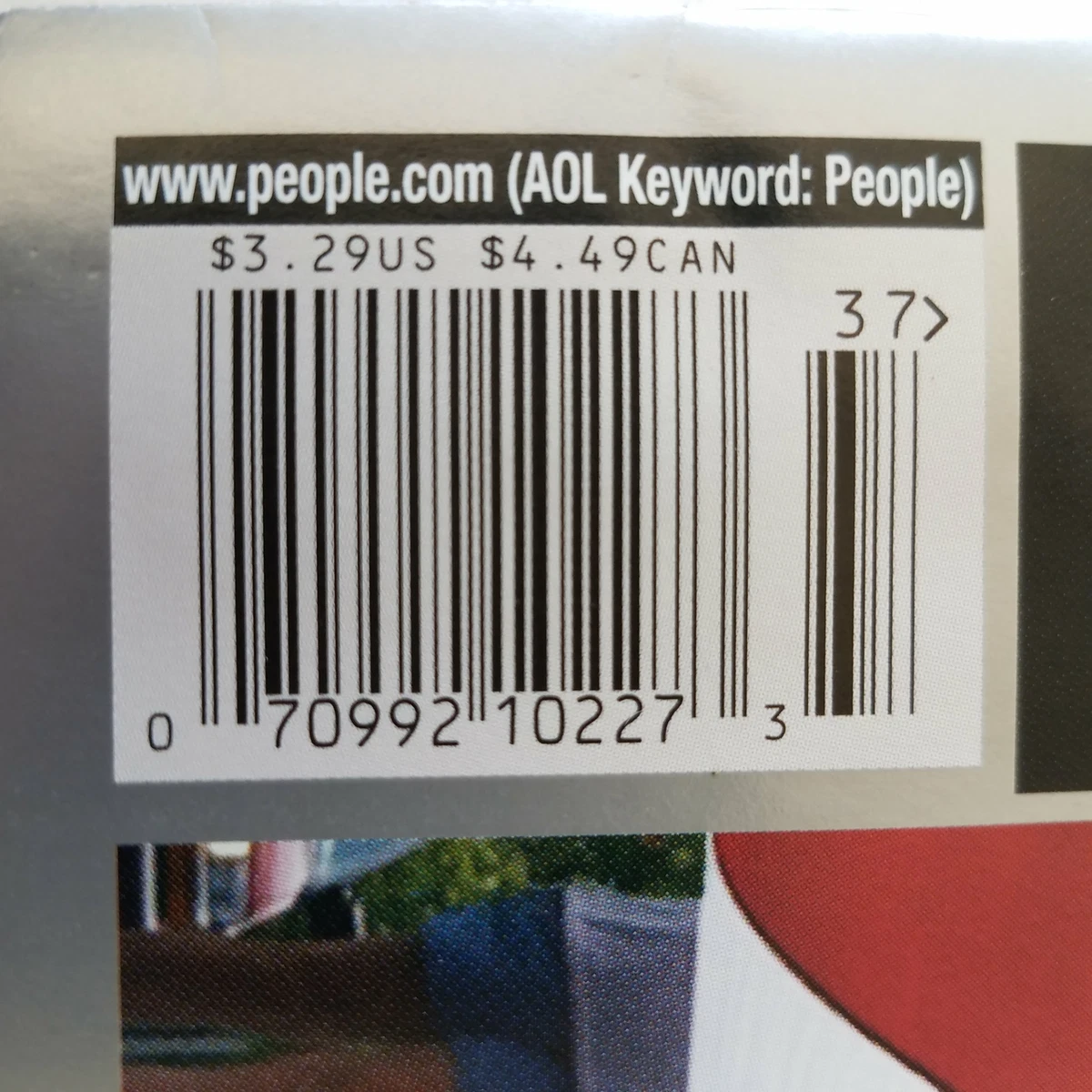 People Magazine Barcode