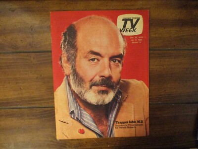 1979 Chicago Tribune TV Week Mag(PERNELL ROBERTS/TRAPPER JOHN MD ...