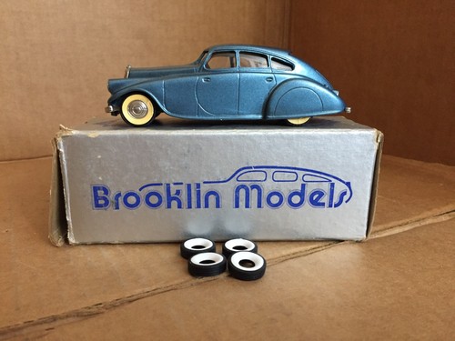 BROOKLIN MODELS METAL 1:43 SCALE 1933 PIERCE ARROW BLUE CANADA NO.1 ...