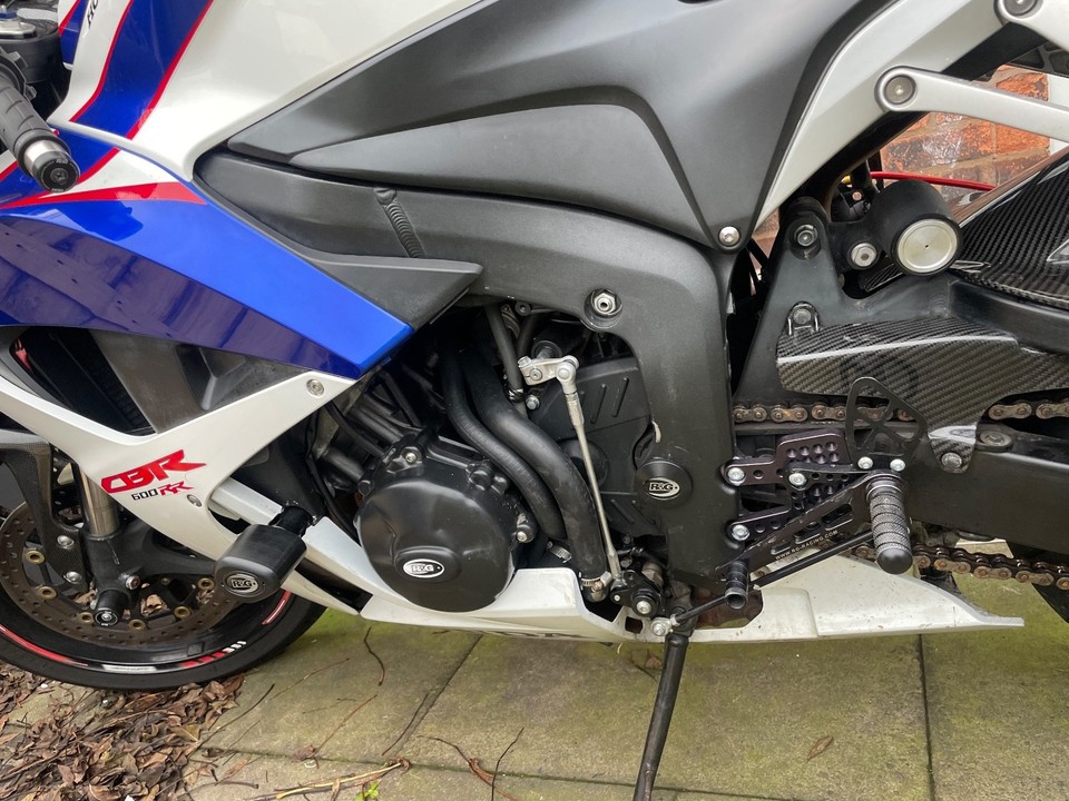 Honda Cbr600rr RR 2010 Red White Blue Tri Colour Motorcycle Bike | eBay UK