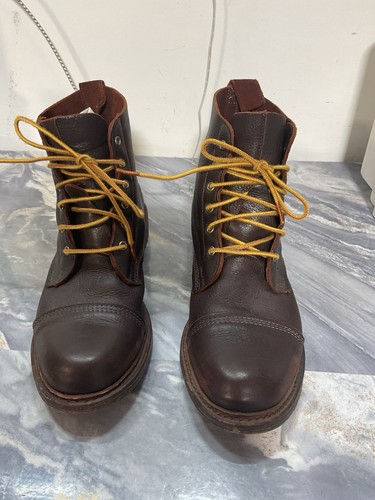 Allen Edmonds Normandy Brown Leather Boots Mens 9 | eBay