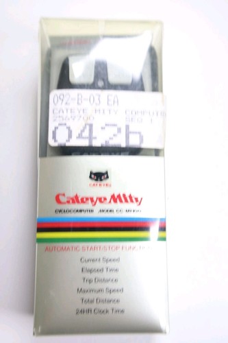 Cateye Mity Cyclocomputer Model Cc-mt100 Made In Japan | eBay