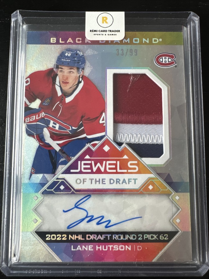 24/25 Lane Hutson Jewels Of The Draft 33/99 | eBay