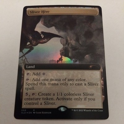 MTG Sliver Hive - Foil - Extended Art, NM-Mint, English Secret Lair ...