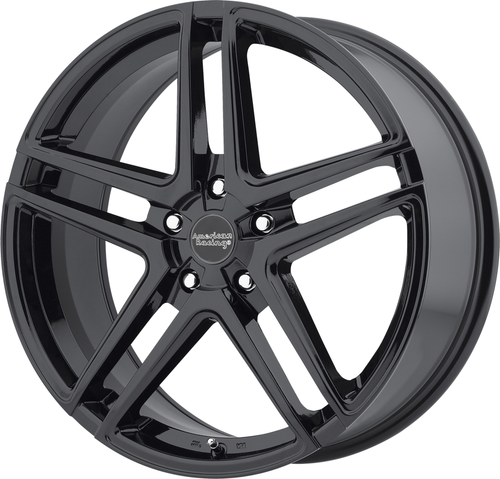 Set 4 American Racing AR907 16x7 5x4.5 Gloss Black Wheels 16" 40mm Rims ...