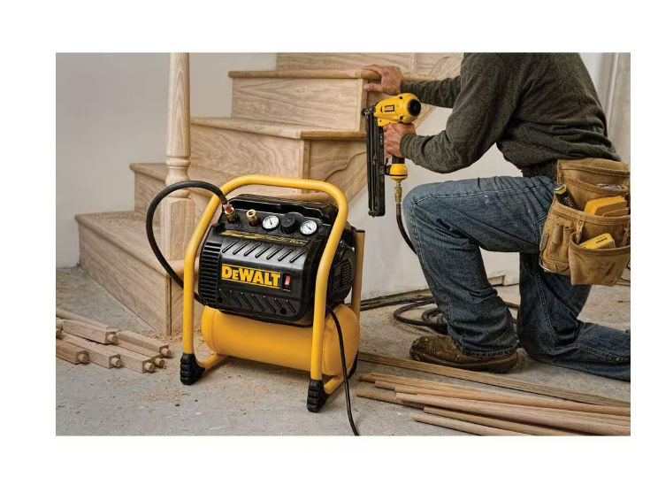 DEWALT 2.5 Gal. Portable Electric Heavy Duty 200 PSI Quiet Air Compr # ...