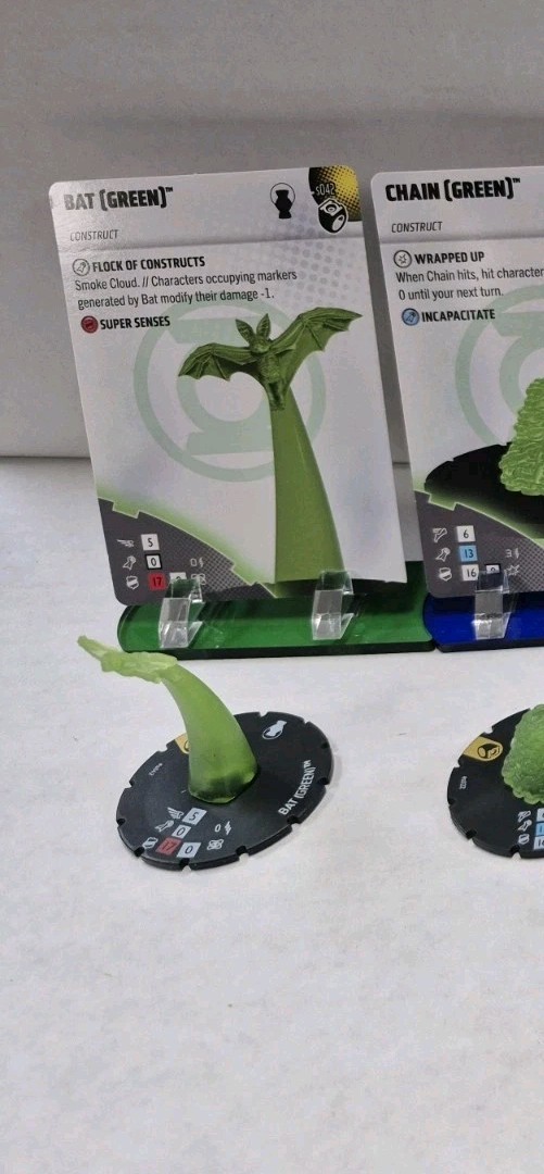 DC Heroclix Lantern Legacy Green Lantern Bat (Green) s042 W/ Cards | eBay