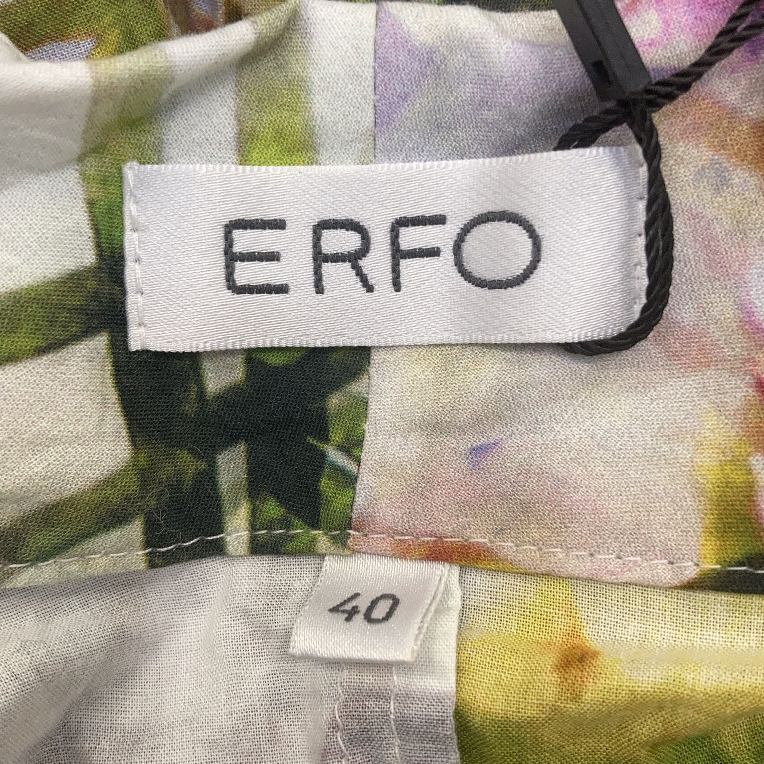 Erfo, Top, Größe: 40, Lila/Mehrfarbig, Baumwolle, Blumen, Damen | eBay