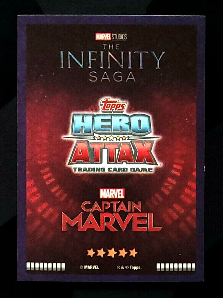 2021 Topps Marvel Hero Attax TCG - STAR-LORD - Gold Foil Holo VHTF ...