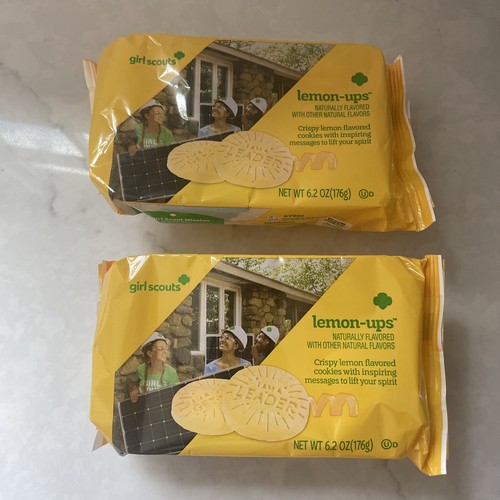 2025 Girl Scout Cookies Lemon Ups 2 Boxes Ships fast | eBay