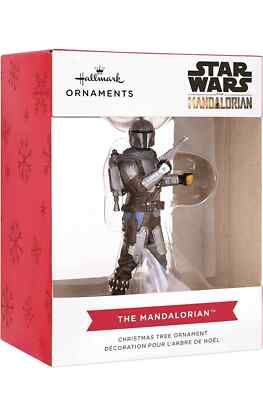 Hallmark Christmas Ornament 2022 Mandalorian Disney Star Wars Mando ...