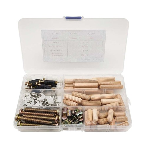 95pcs & Rust Resistant Furniture Fasteners Furniture Joint Connectors ...