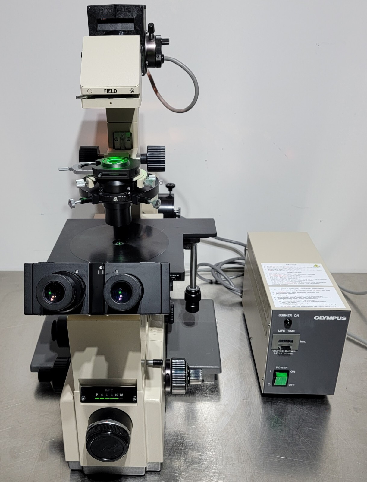 Olympus IMT-2 DIC Phase Contrast Fluorescence Inverted Microscope | eBay