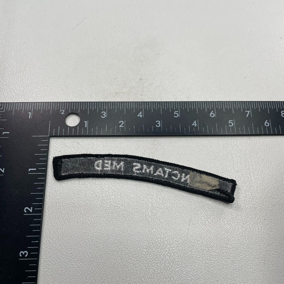 NCTAMS MED US Navy MEDICAL Tab Patch (Rocker, UIM) 22MQ | eBay