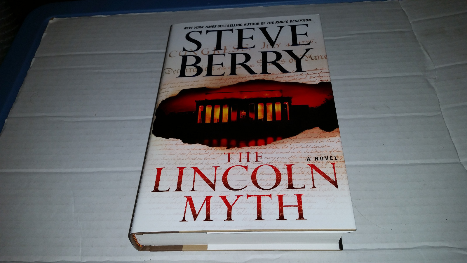 Lincoln Myth by Steve Berry (2014, Hardcover) for sale online | eBay