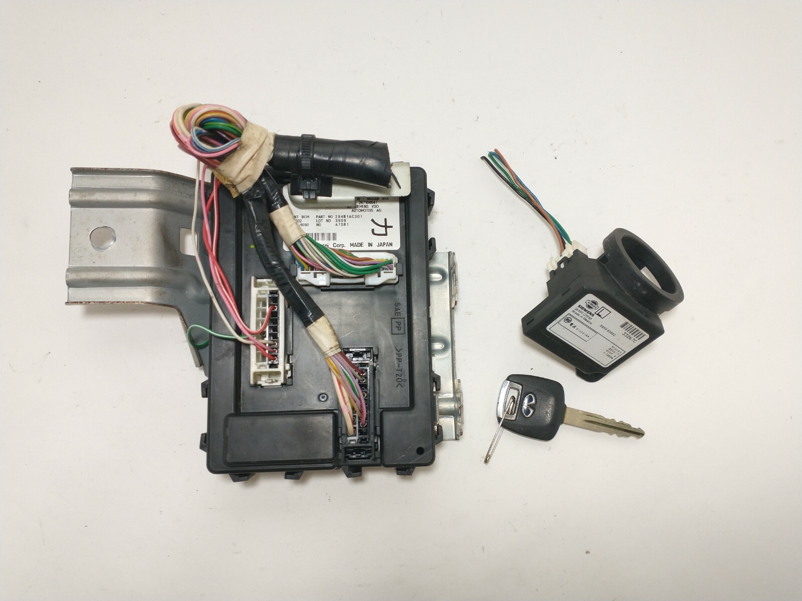 2003-2004 INFINITI G35 ECU ECM ENGINE COMPUTER WITH IMMOBILIZER WA ...