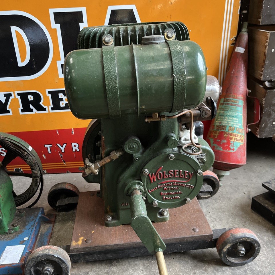 Stationary Engine Wolseley | eBay UK