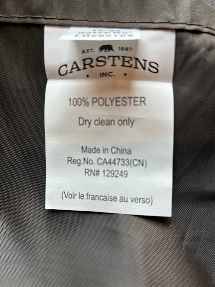 Carstens Inc Luxury Bed Skirt Queen Sz Brown from High Country ...