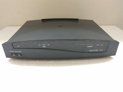 Cisco Systems 800 Series 827-4V Model Cisco 850, Routers, Ethernet ...