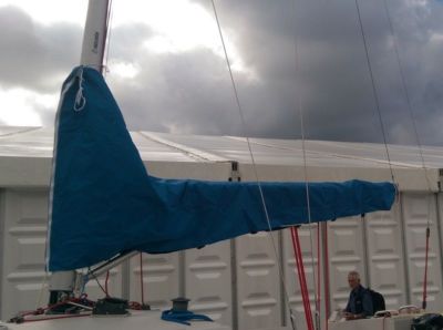 Premium Quality 8-9ft Sail Cover Boat Yacht Boom Mainsail Cover | eBay