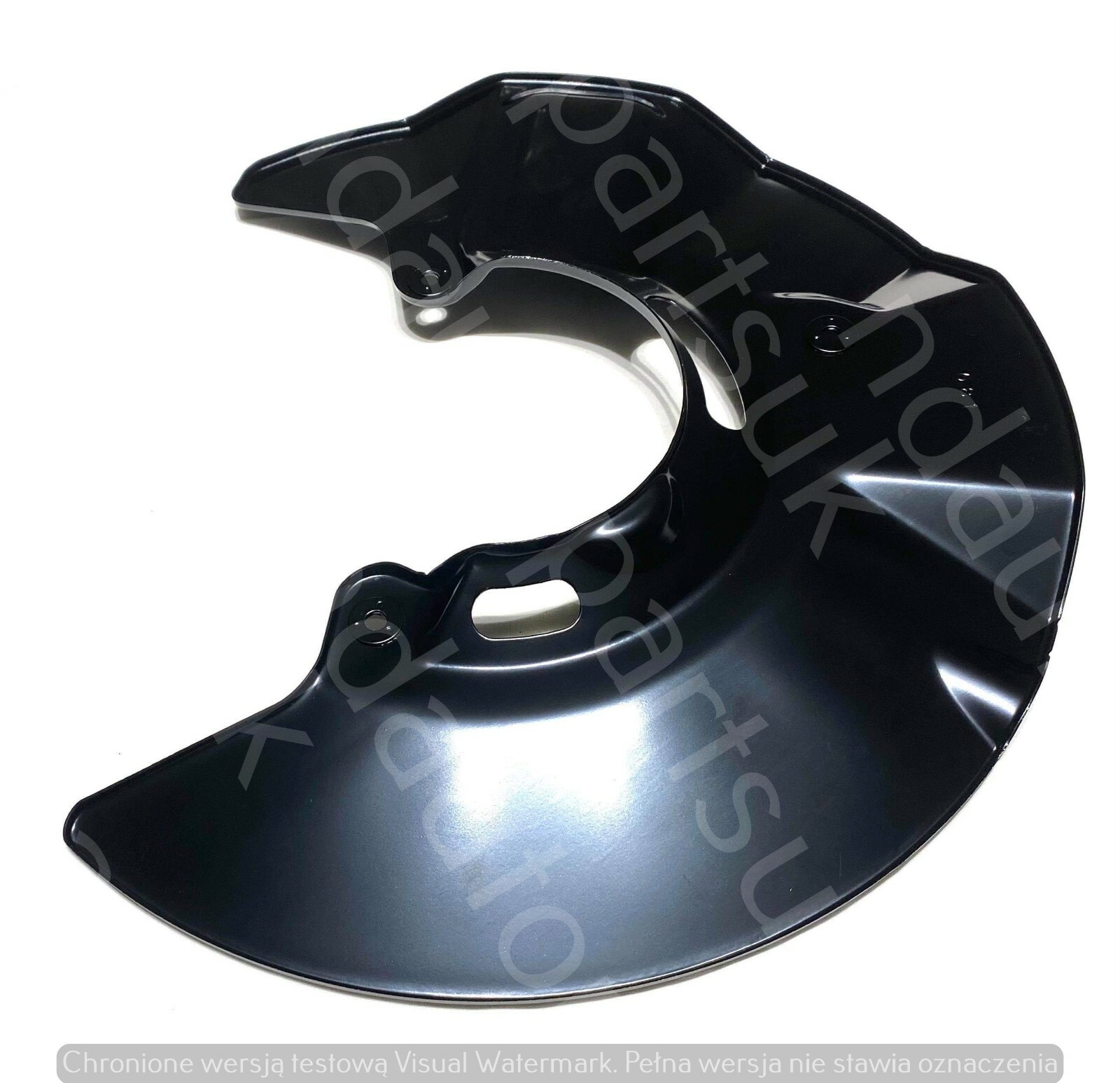 For VW Transporter T5 2x Front Brake Disc Dust Cover Plate Shield 333MM ...