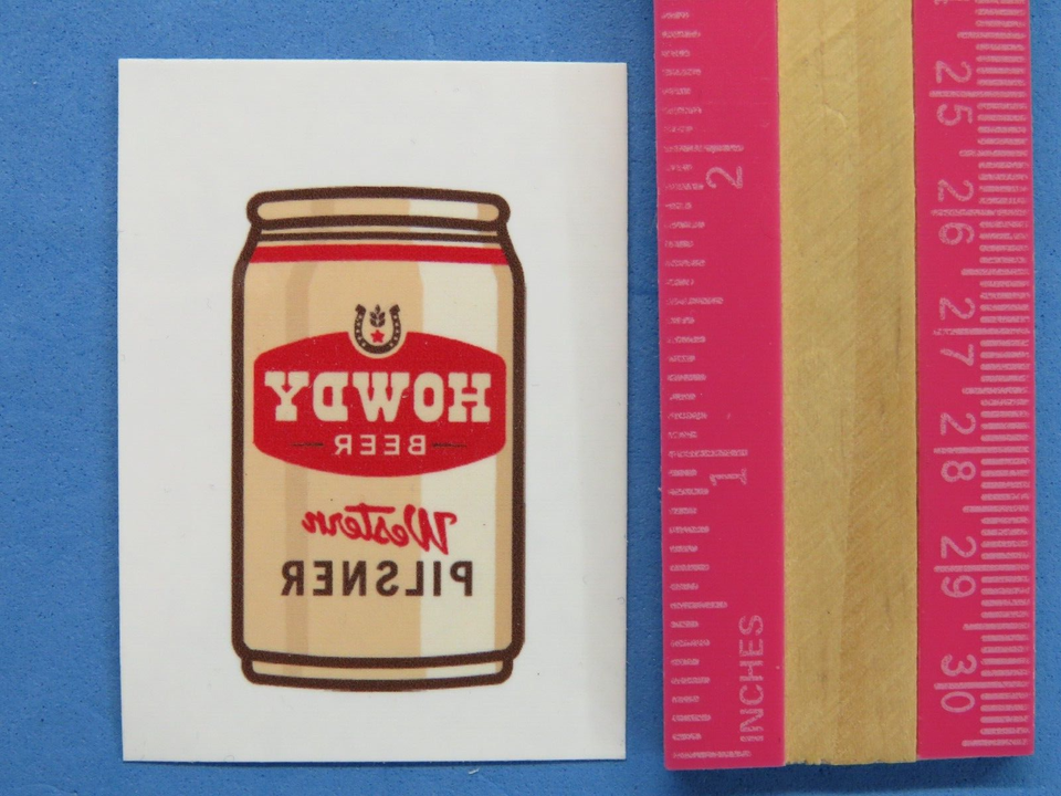 Beer Temporary Tattoo Sticker ~ The POST Brewing Howdy Pilsener ...