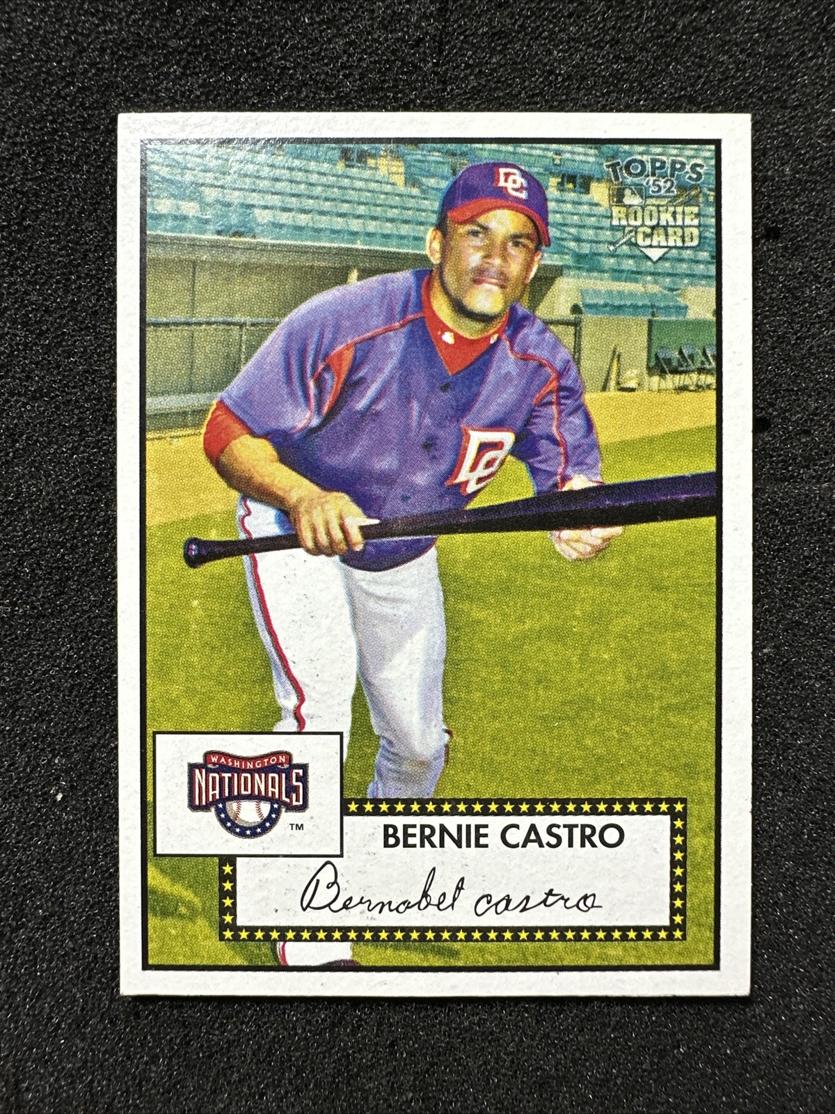 BERNIE CASTRO #226 2006 Topps '52 Rookies QTY Washington Nationals | eBay