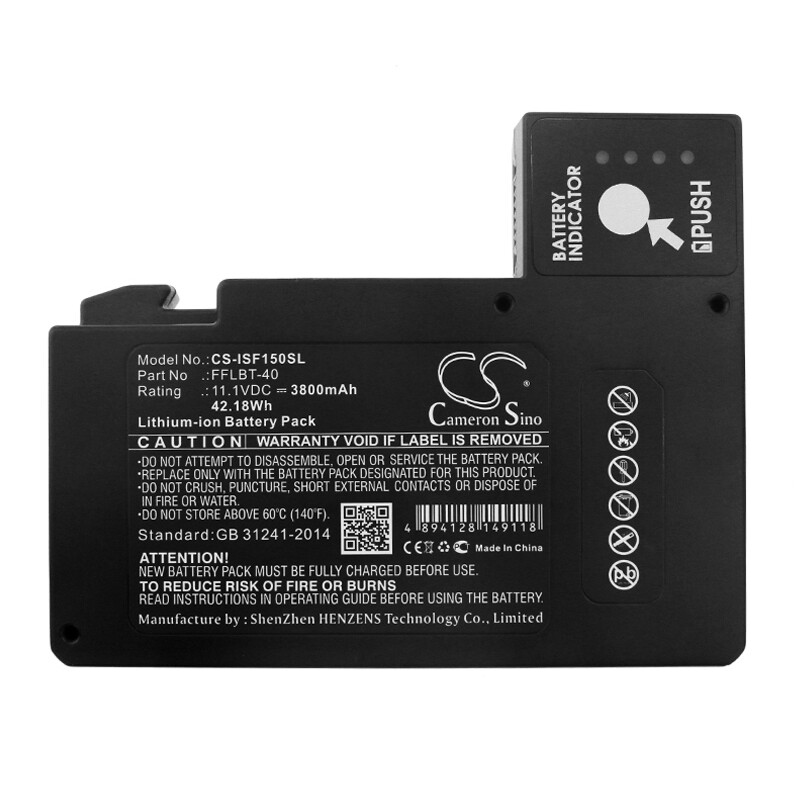 Battery for INNO IFS-15H, IFS15M, IFS-15M+, IFS-55, V12M, V4M, View 3 ...