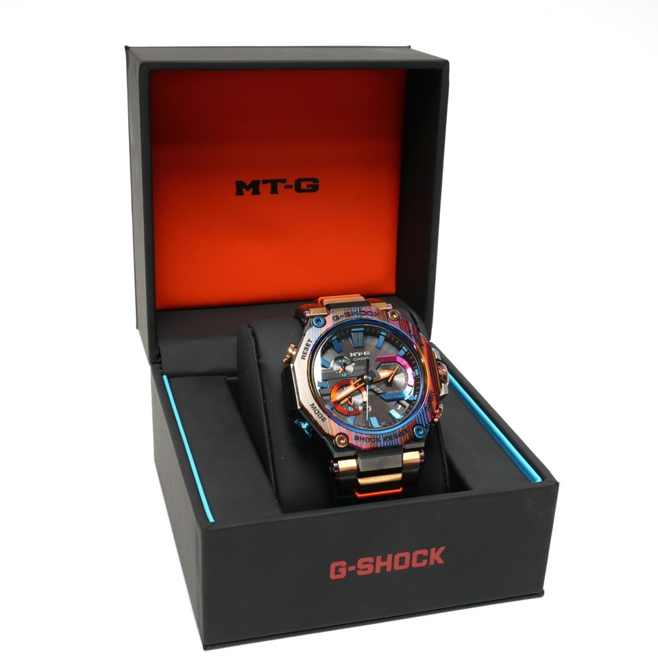 Casio G-Shock MTG-B2000XMG-1AJR Rainbow Mountain Box | eBay