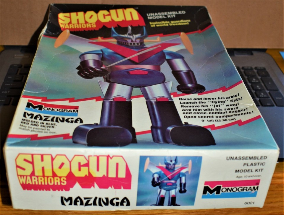 Vintage Monogram Shogun Warriors 6021 Mazinga Model Kit Unassembled ...