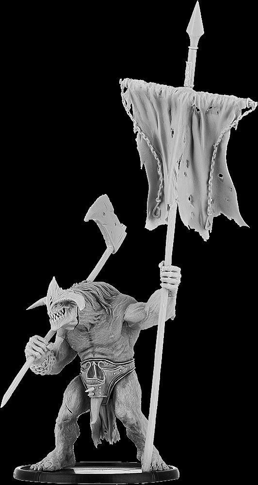 Darklands INF-DIS-3502 Drubal Menial Signifer of Dis (1) Miniature ...