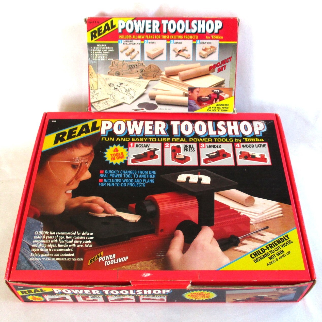 Tonka Real Power 4-in-1 Toolshop and Tool Shop Project Set 1992 Near ...