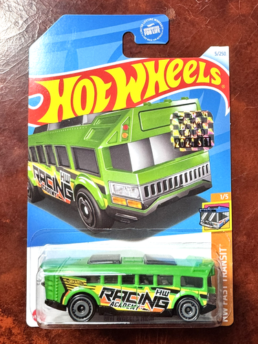 2024 Hot Wheels Green HOT WHEELS HIGH TRANSIT BUS Factory Sealed Set ...