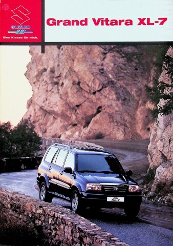 302995) Suzuki Grand Vitara XL-7 Prospekt 02/2002 | eBay