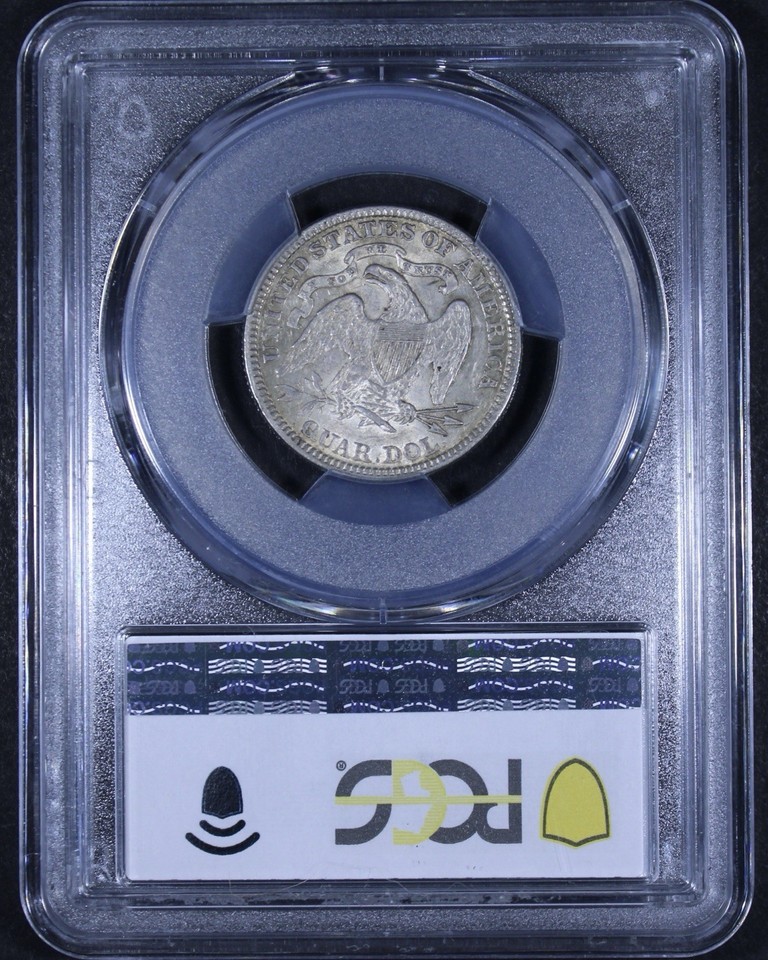 1891 Seated Liberty Quarter - 25c PCGS AU55 - Nice Example! | eBay