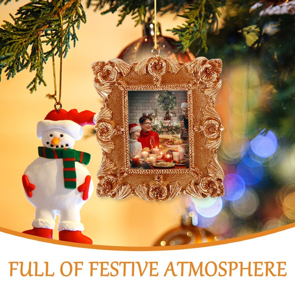 Christmas Photo Ornament Halloween Frame Dollhouse Picture Frames ...