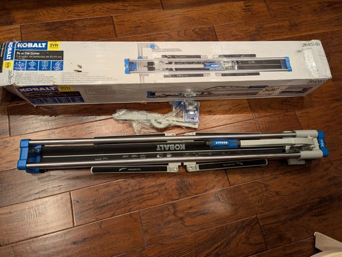 Kobalt 36-in Ceramic Tile Tile cutter kit - Open Box - New- | eBay