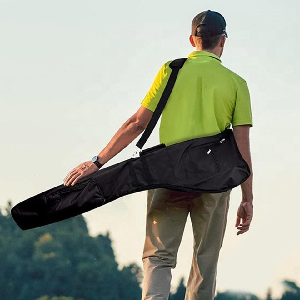 Portable Sunday Pencil Bag, Foldable Golf Club Carry XLD43 Training ...