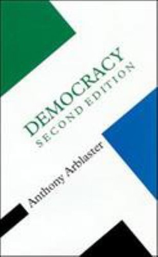 Démocratie Livre de Poche Anthony Arblaster 9780335192991 | eBay