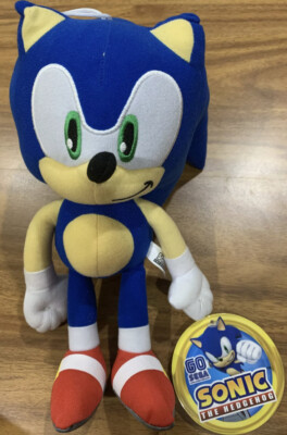 Brand New! Sonic the Hedgehog Large 12" Inch Plush Licensed SEGA *Ships ...