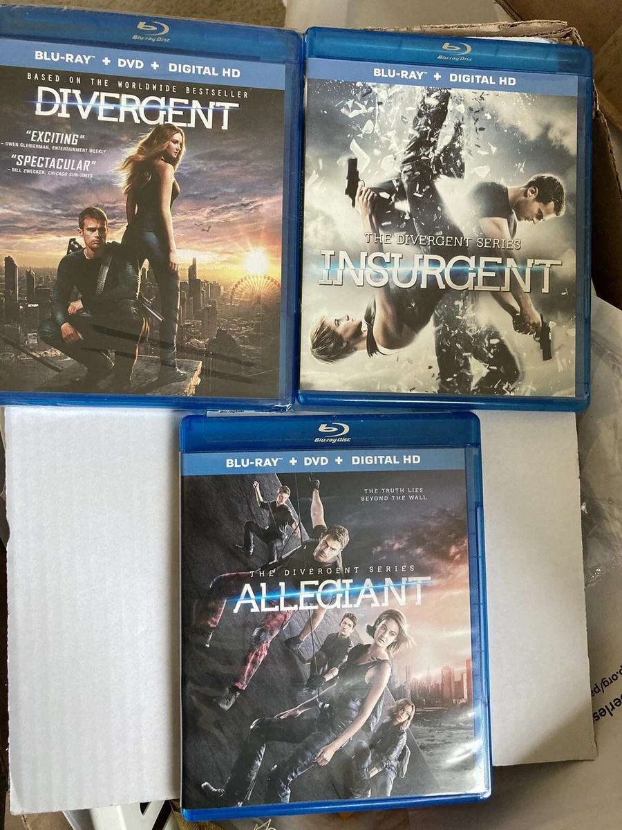 Divergent Insurgent Allegiant Symbols Combined