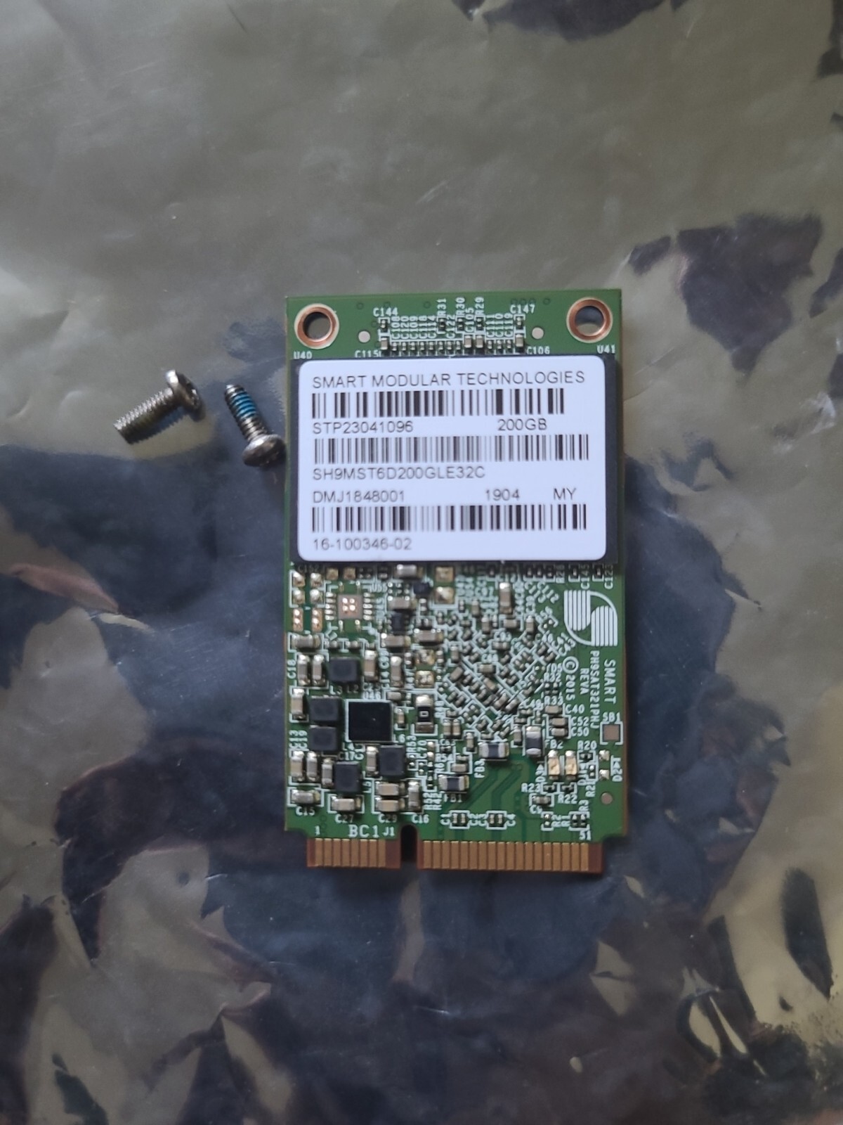 CISCO SSD-MSATA-200G Solid State Drive ISR-SSD ISR4300 ISR4400 with 2 ...