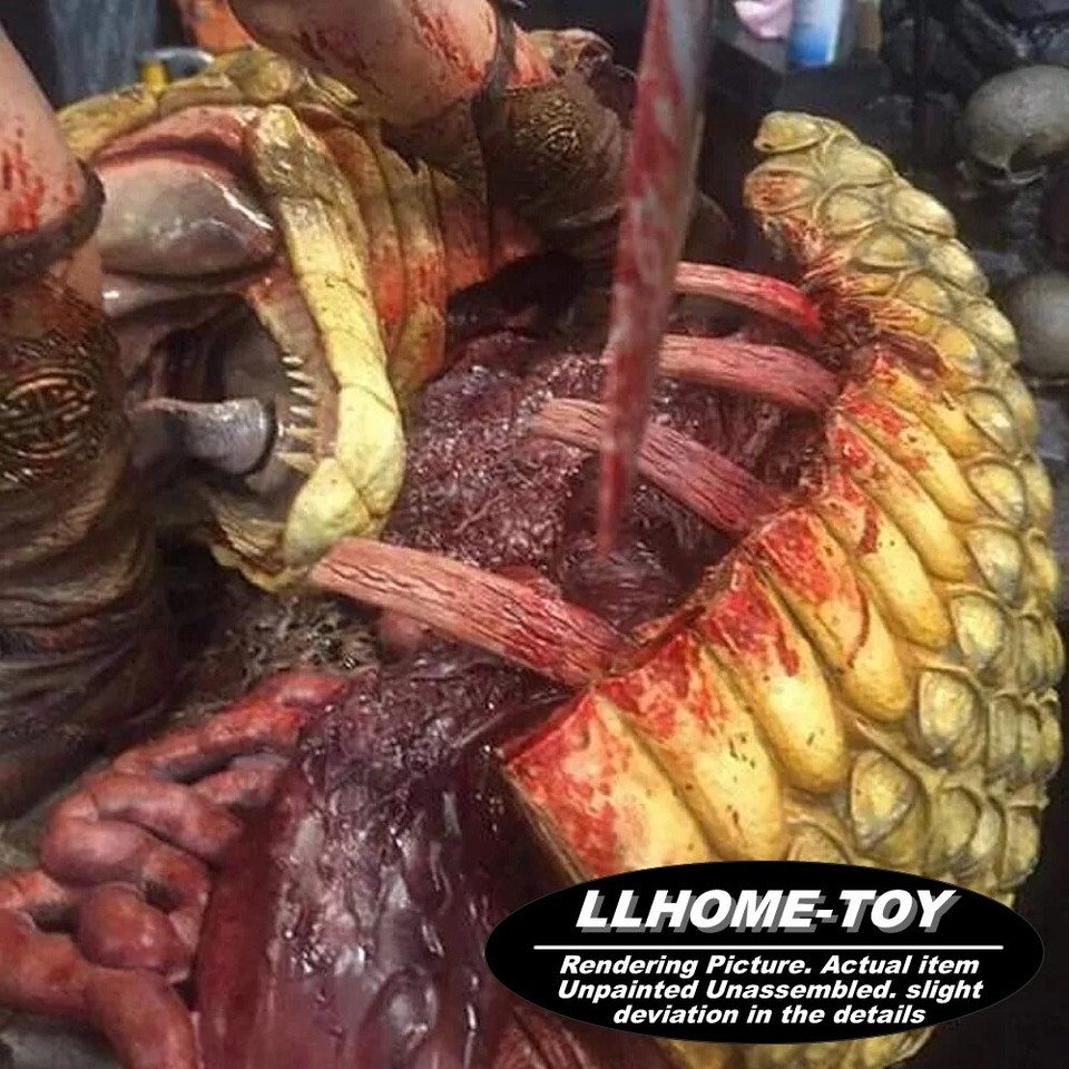 Red Sonja vs Large Snake Resin 1:6 Model Kit Unpainted 3d Print GK ...